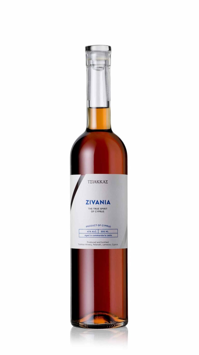 Oak-Aged Zivania - Tsiakkas Winery